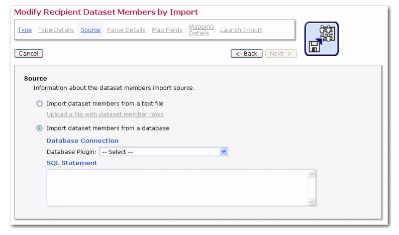 Adding and Maintaining Dataset Members and List Subscribers